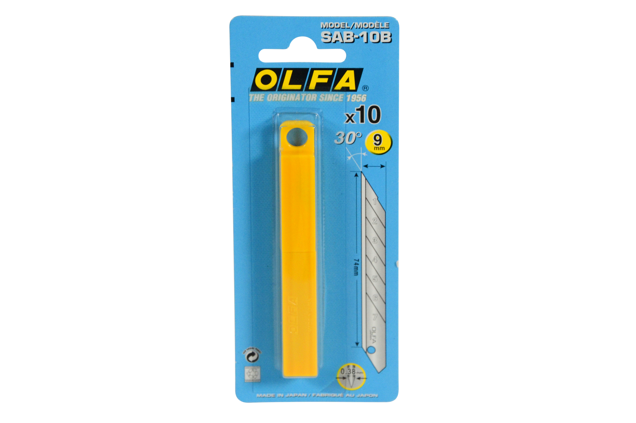 Olfa SAB-10, 10st 30° brytblad| Signtools